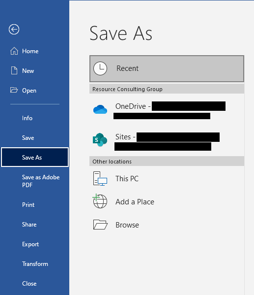 Office Desktop Apps: How to pre-define save locations for users ...