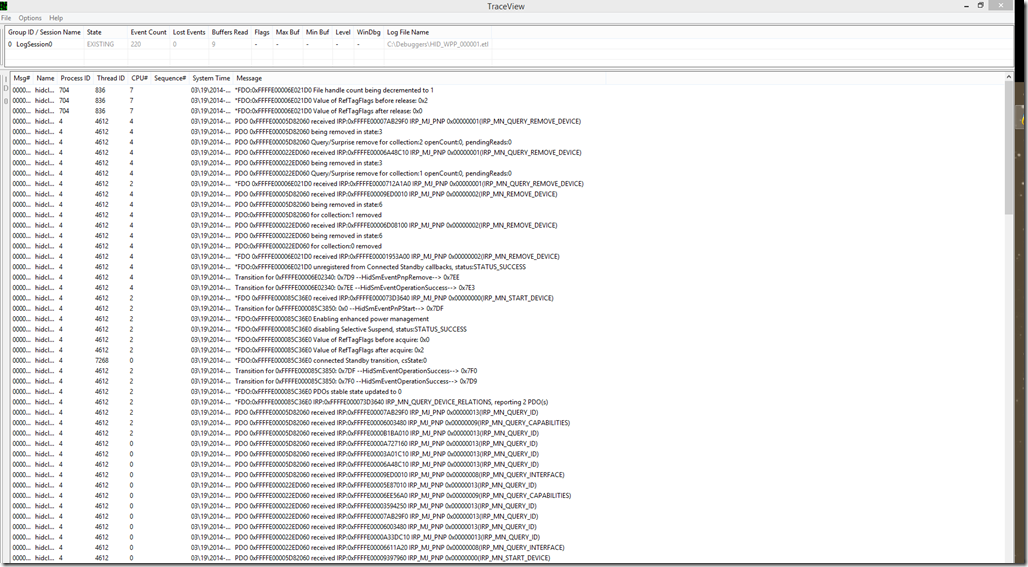 How to Capture and Read HID Traces in Windows 8.1 | Microsoft Community Hub