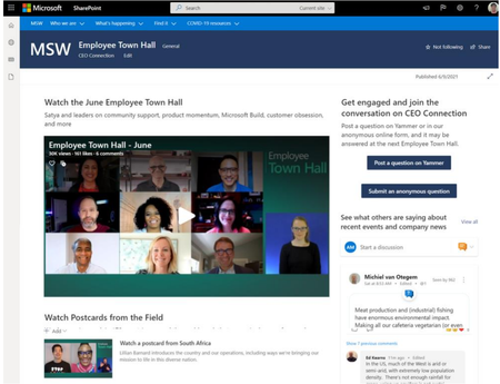 Microsoft Virtual Employee Town Hall Playbook – A Step-by-Step Guide ...