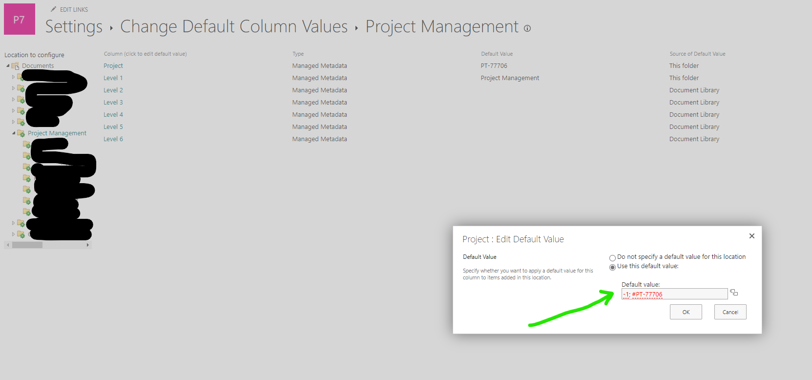 Cannot Edit Column Default Value | Microsoft Community Hub