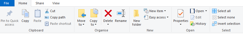 File Explorer in Windows 11 does not show text under buttons. This is ...