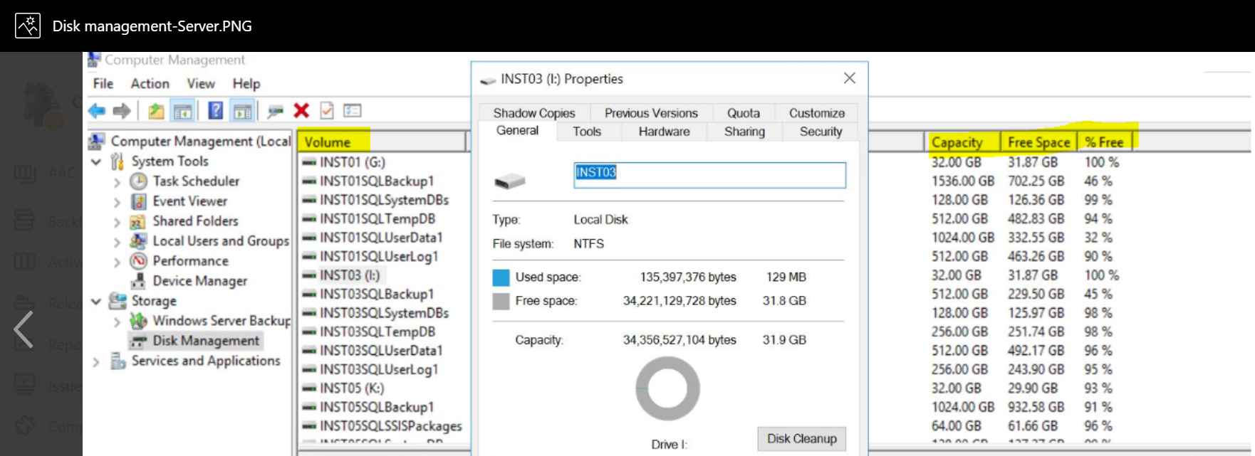 disk managment | Microsoft Community Hub