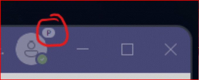 Profile avatar/pic has a new badge - the letter "P"? | Microsoft ...