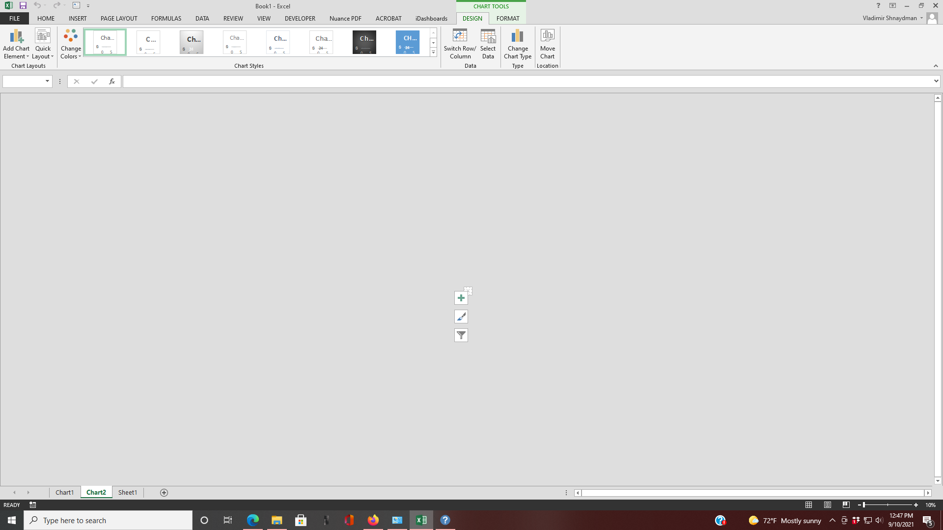 Cannot move chart in Excel 2013 to a new worksheet | Microsoft Community Hub