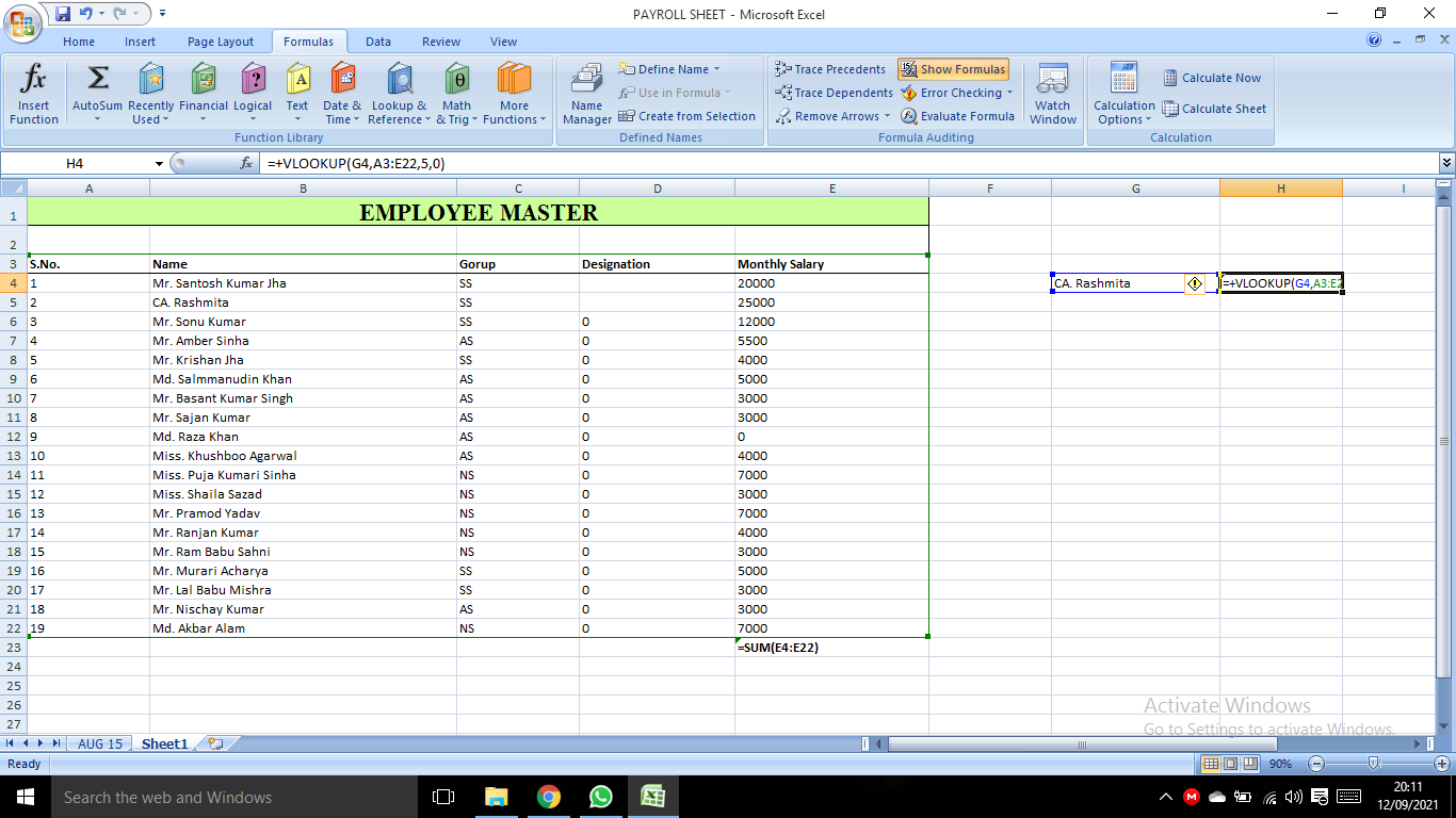 Vlookup formula error | Microsoft Community Hub