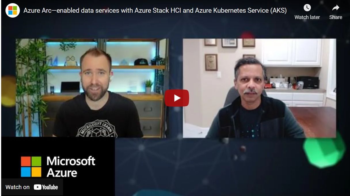 Azure Arc - enabled data services with Azure Stack HCI and Azure ...