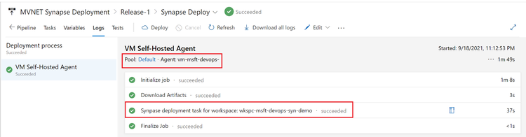 How-To Deploy your Synapse Workspace Artifacts to a Managed VNET Synapse Workspace | Microsoft ...