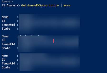 PowerShell Basics: Getting the right Azure Subscription in Azure Cloud ...