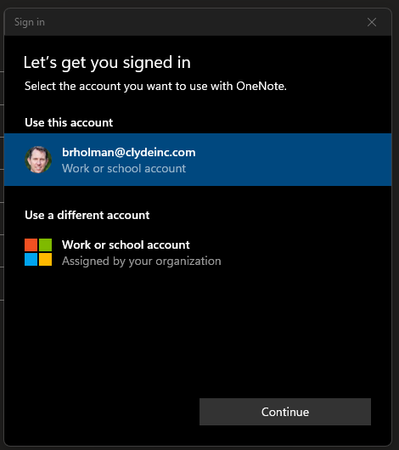 OneNote with both Work and Personal Accounts | Microsoft Community Hub