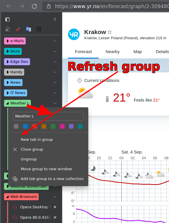 How to refresh all tabs in Tab groups? | Microsoft Community Hub