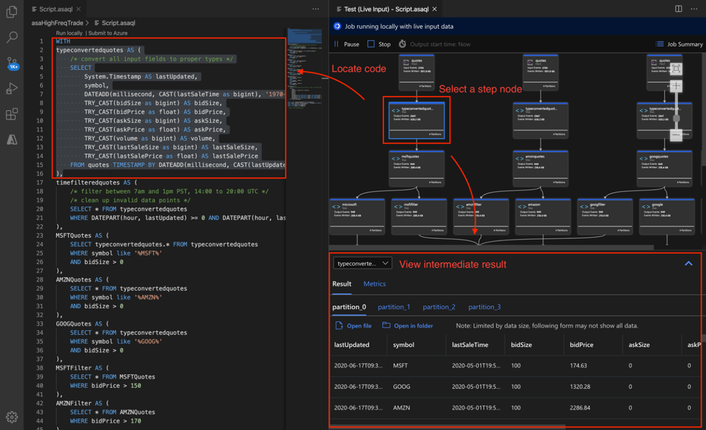 Azure Stream Analytics Tool for Visual Studio Code is general available ...