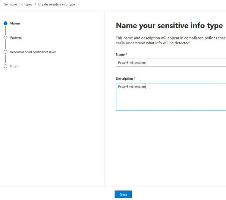 An example of how you can use a custom Sensitive Info Type in the ...