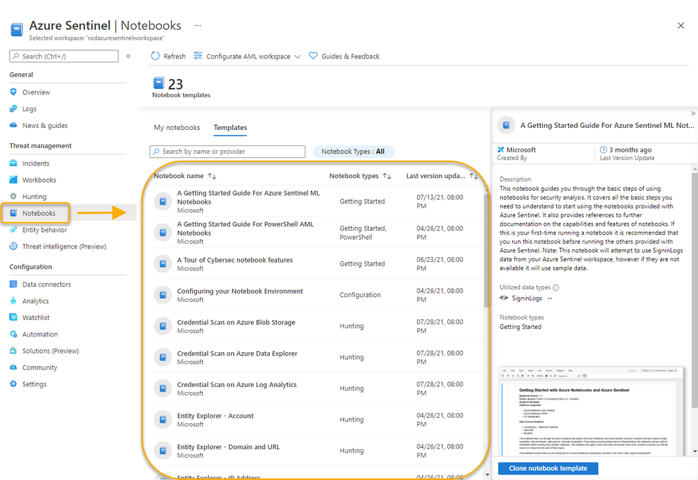 New Blog Post | Azure Sentinel Notebooks Ninja Part 3: Overview of the ...