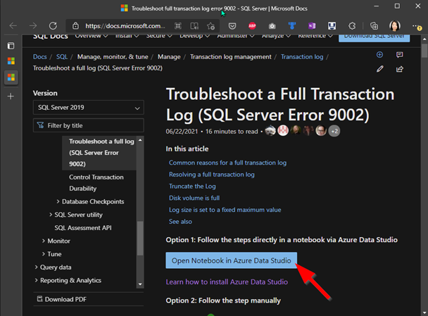 Troubleshooting SQL Server made easy via Notebooks – seeking your ...