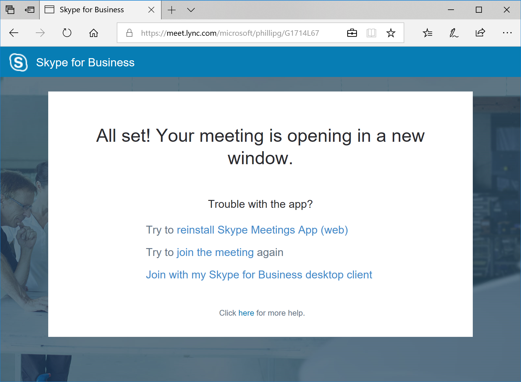 Skype Meetings App improvements on their way | Microsoft Community Hub