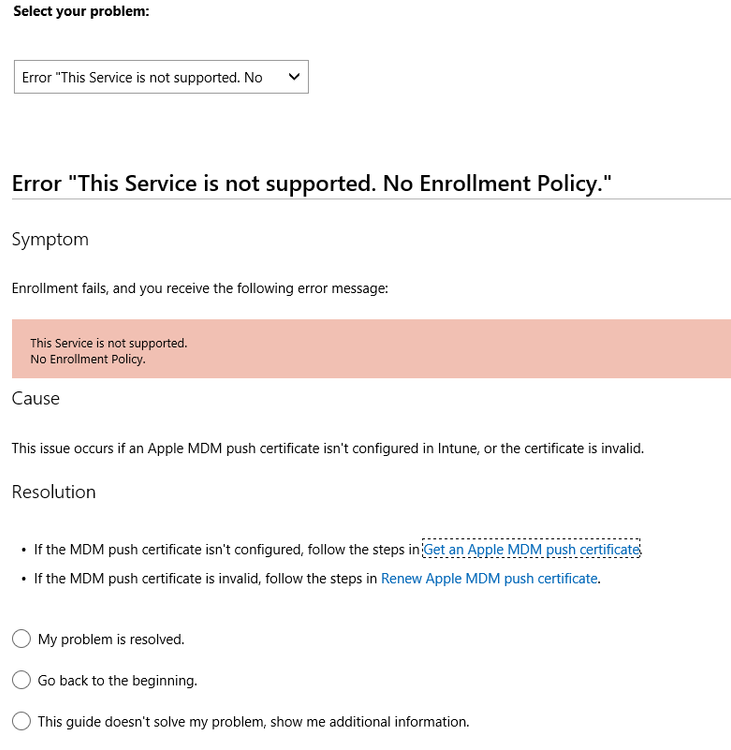 Troubleshooting iOS device enrollment problems in Microsoft Intune ...