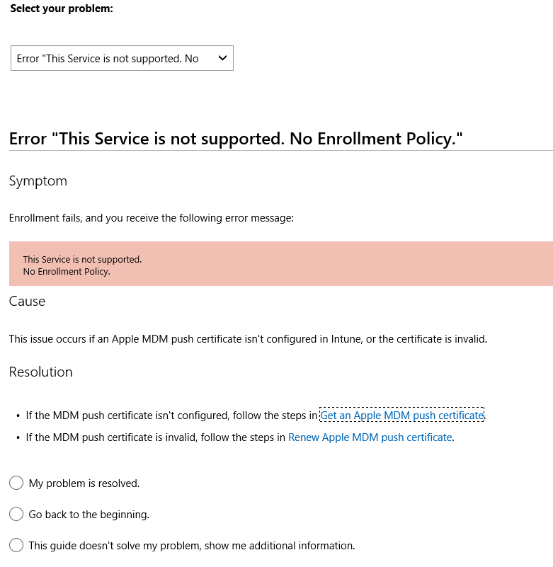 Troubleshooting iOS device enrollment problems in Microsoft Intune ...