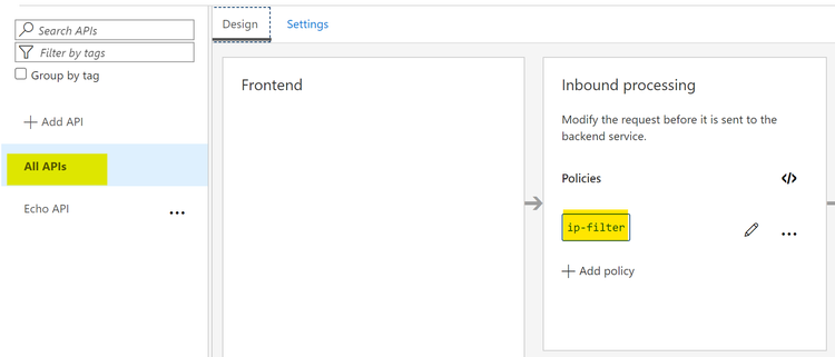 Accept only traffic from a front-end service (API Management, Functions) | Microsoft Community Hub
