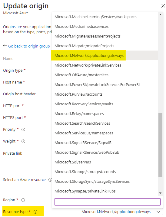 Accept only traffic from a front-end service (API Management, Functions ...