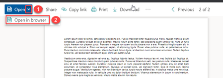 Digital signed pdf doesn’t show digital signature in browser, when file open using SPO Doc Lib ...