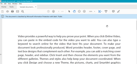 Using Azure Information Protection to protect PDF’s and Adobe Acrobat ...