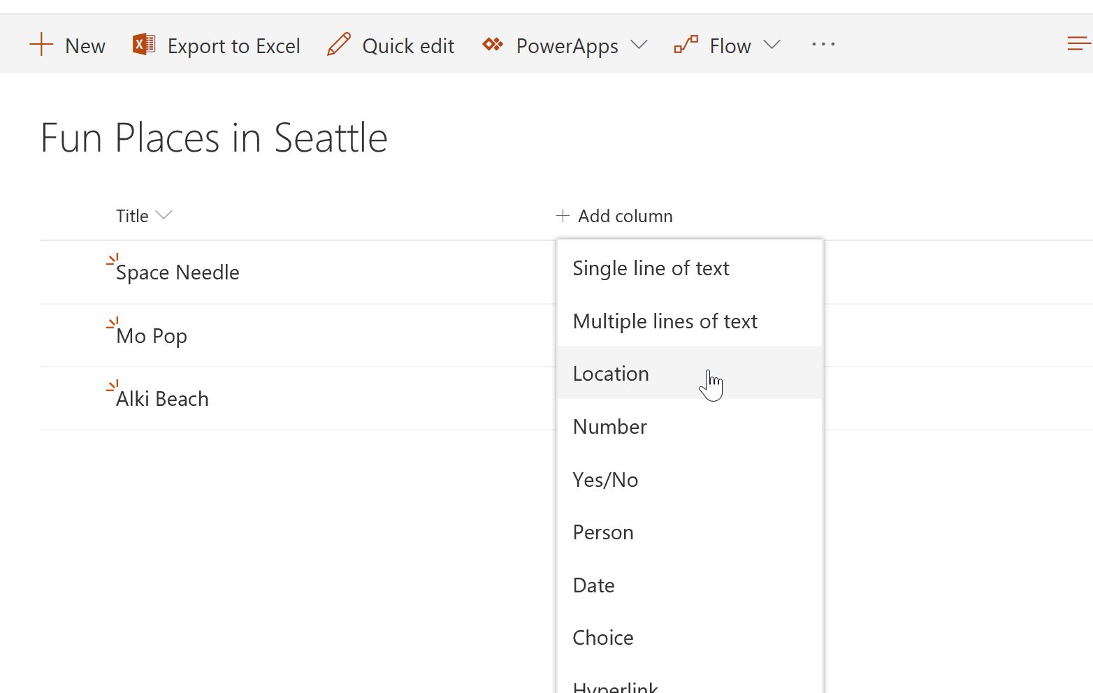 Add Location Details to SharePoint Data and Content | Microsoft ...