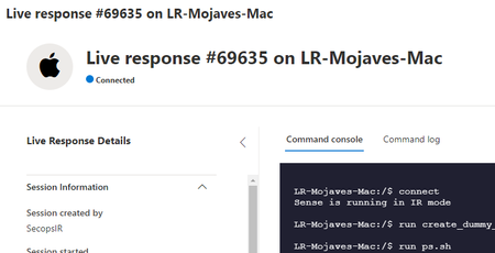 Announcing live response for macOS and Linux | Microsoft Community Hub