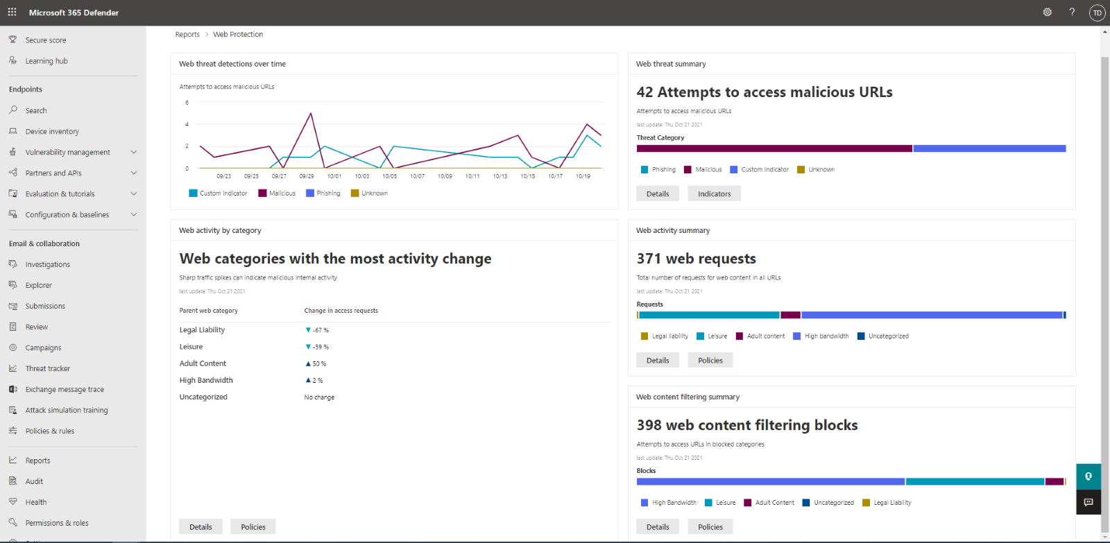 Web content filtering now generally available on Windows | Microsoft ...