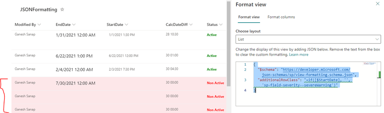 Conditional Formatting based on empty Date column | Microsoft Community Hub