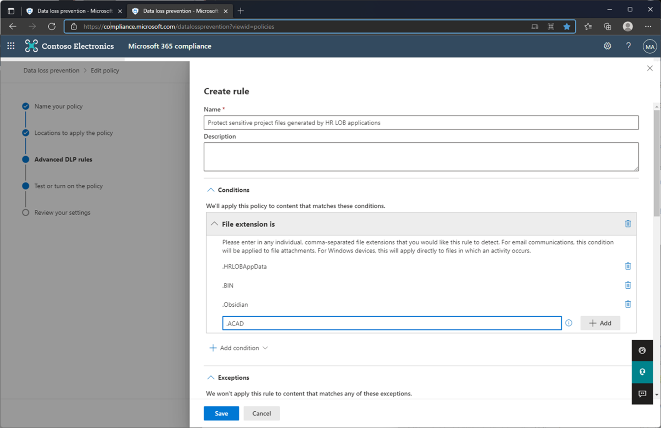 Microsoft Unified DLP update November 2021