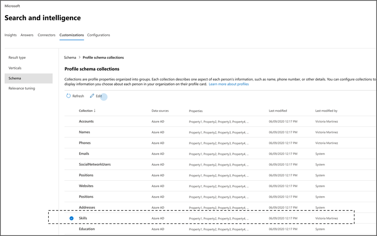 Profile customization with AAD and Microsoft Graph connectors ...