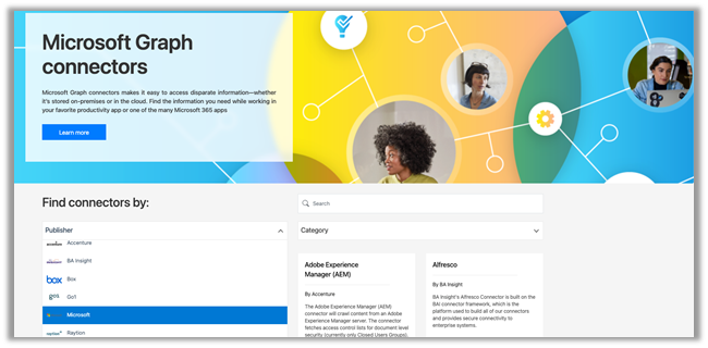 What’s new and what’s next for Microsoft Graph connectors | Microsoft ...