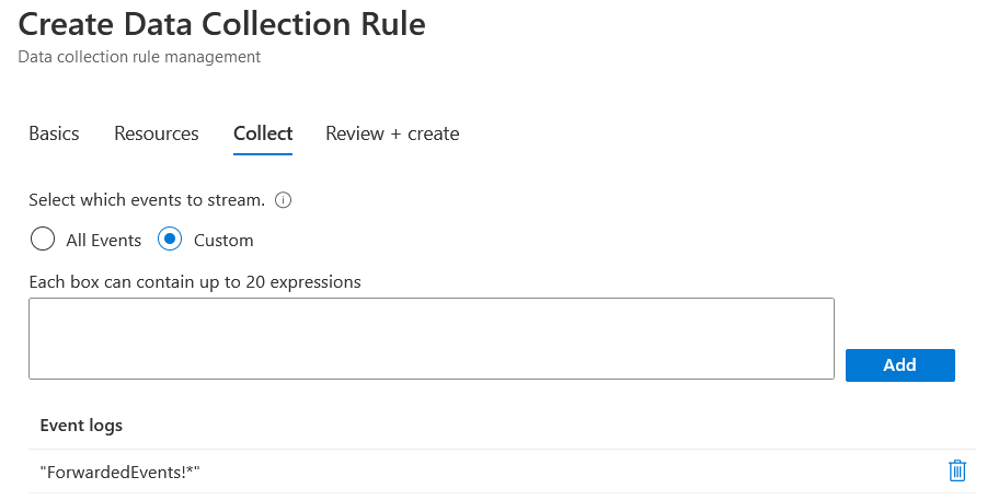 Sentinel - Windows Forwarded Events Connector Ingestion issue ...