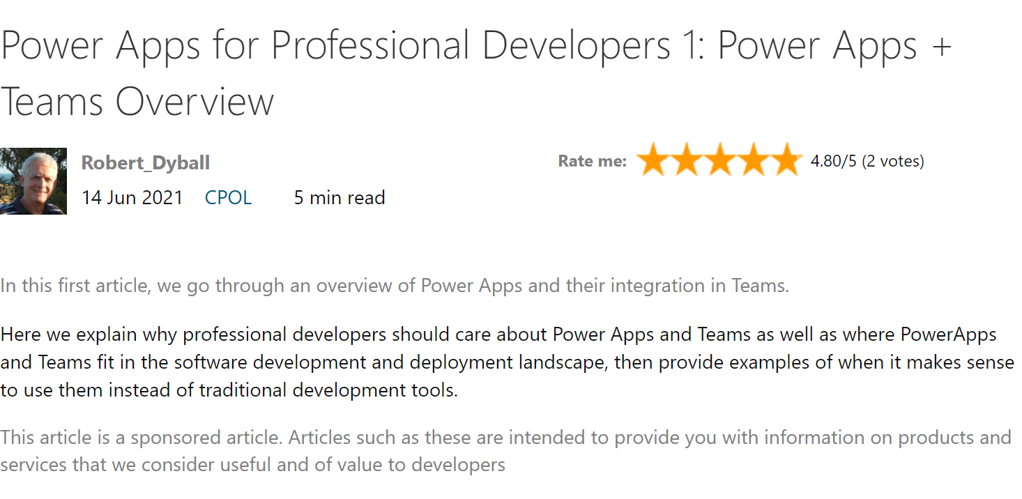 Helping Professional Developers accelerate collaboration with low-code ...
