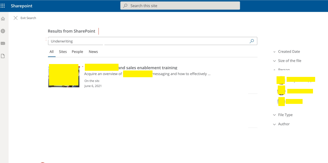 what are the available options to build a Modern custom search page ...