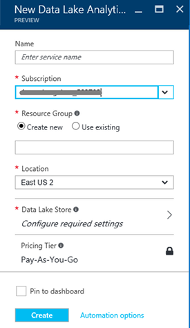 Get started with Azure Data Lake Analytics using Azure portal | Microsoft Community Hub