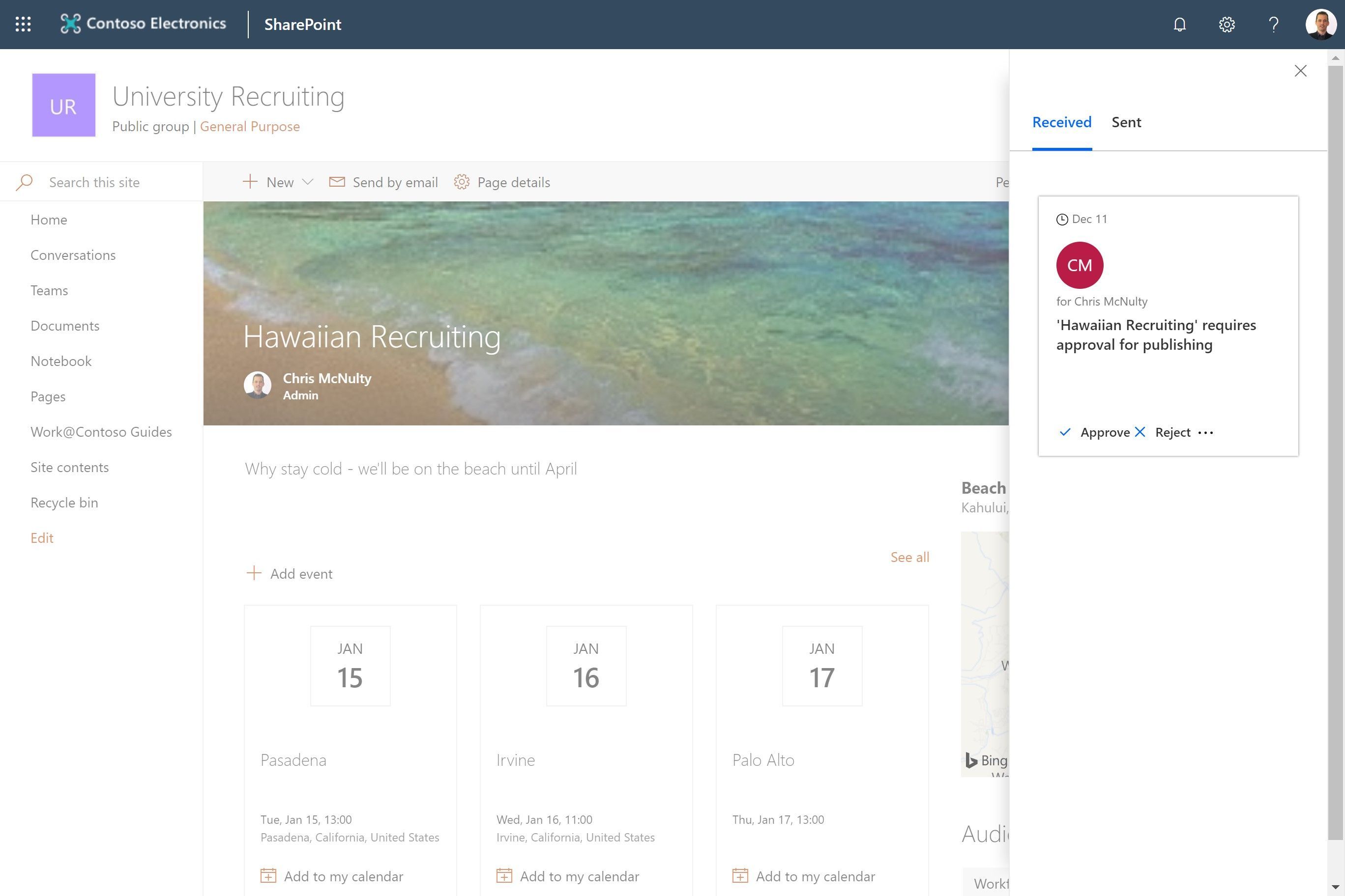 Announcing SharePoint page management and approvals | Microsoft ...