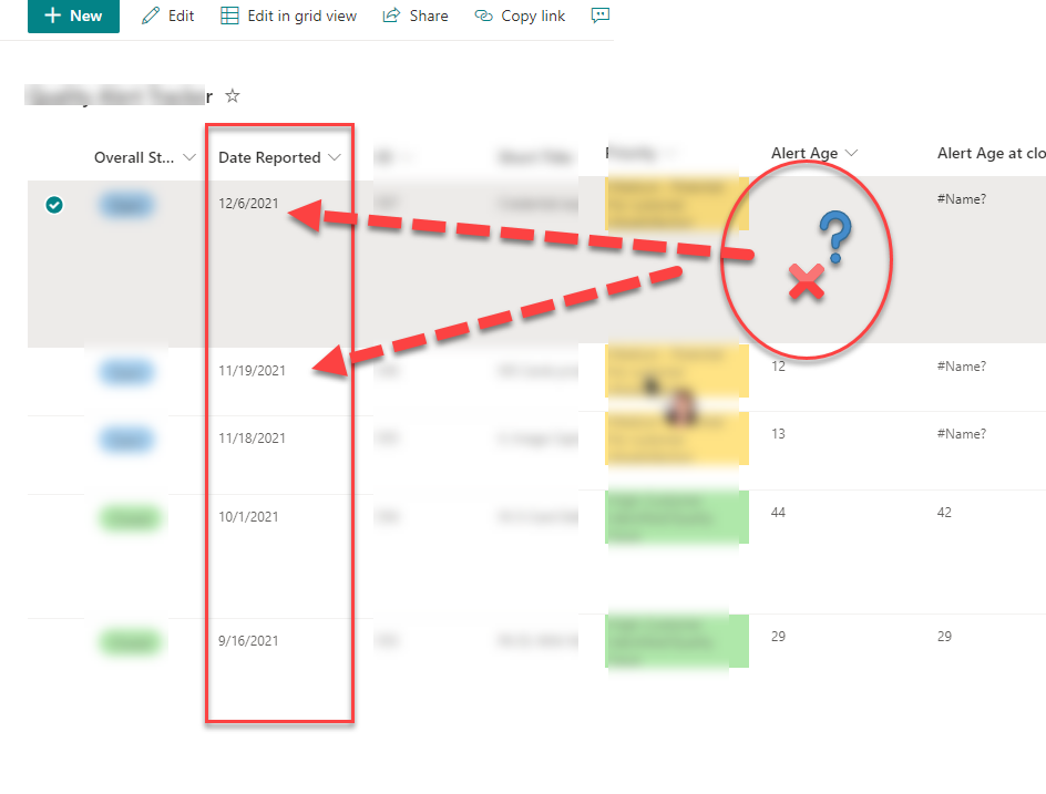SPO Calculated Column not updating date | Microsoft Community Hub