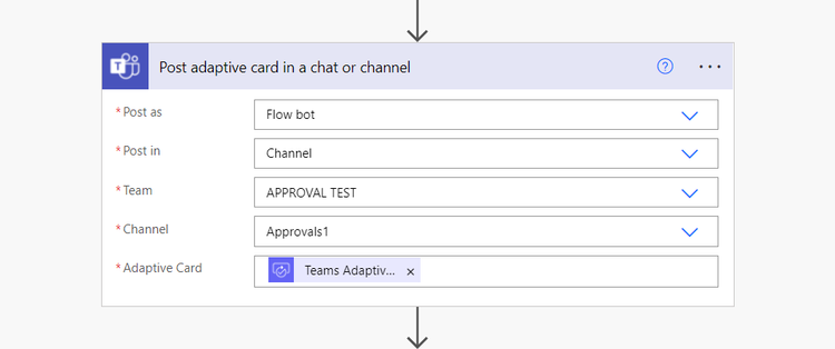 Create Approval Flow in Power Automate with Adaptive Card in MS Teams ...