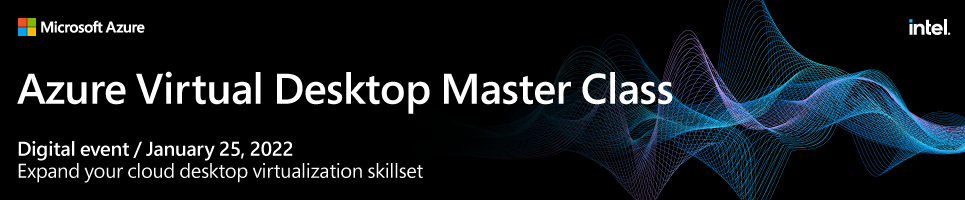 Digital event: Azure Virtual Desktop Master Class on January 25 ...