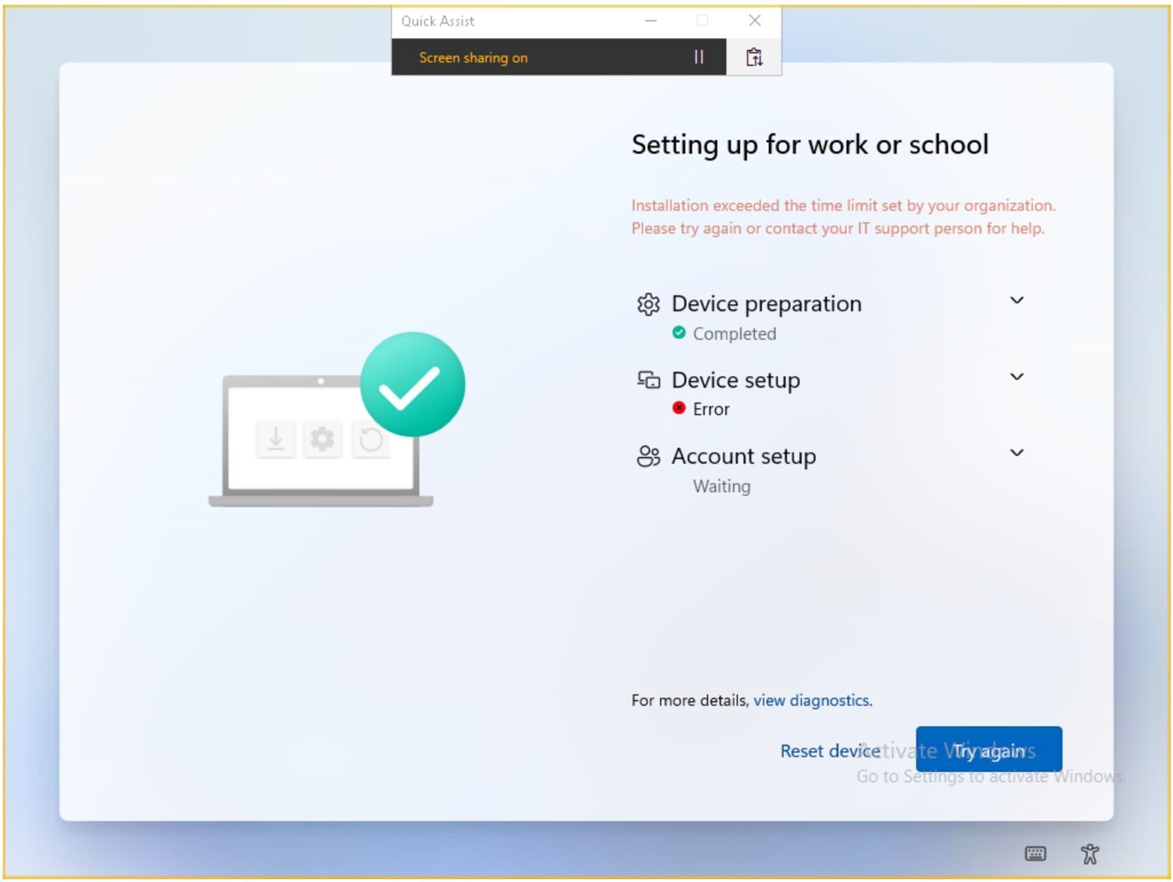 How to Remote Assist Autopilot Deployments with Quick Assist ...