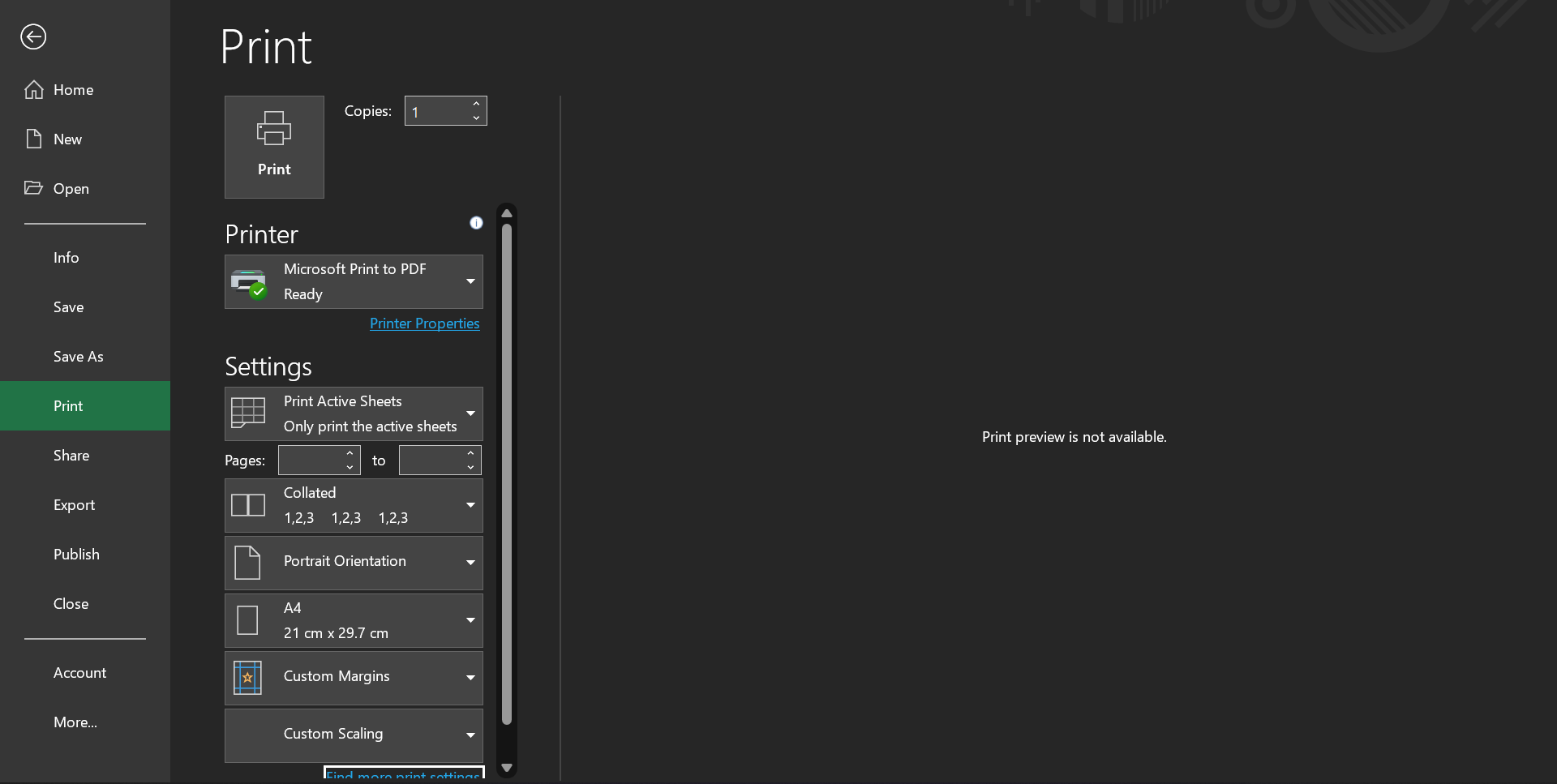 Printing error and Print preview is not available | Microsoft Community Hub