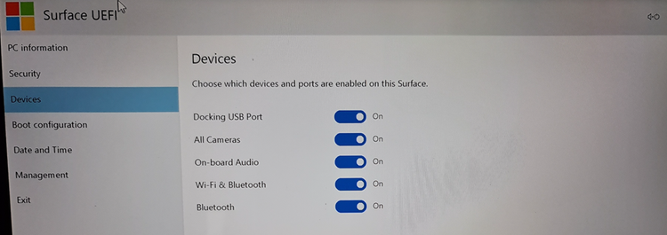 How To Use Device Firmware Configuration Interface Dfci For Surface