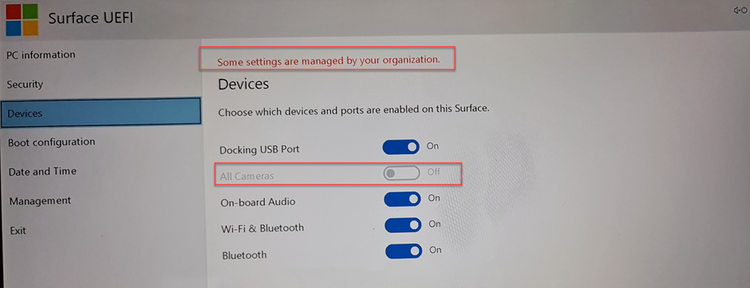 How To Use Device Firmware Configuration Interface Dfci For Surface