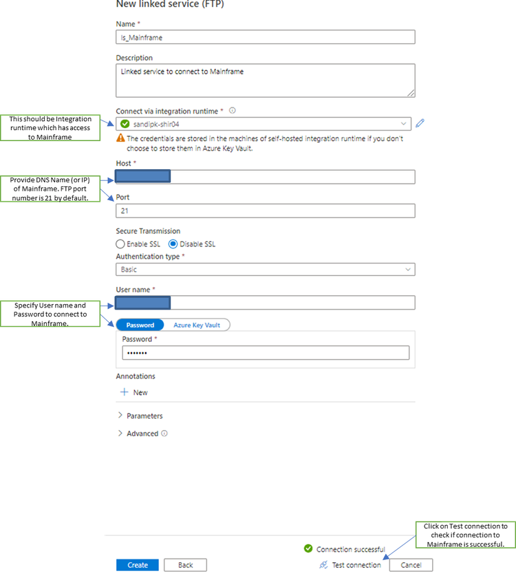 Copy files from Mainframe to Azure Data Platform using ADF FTP ...