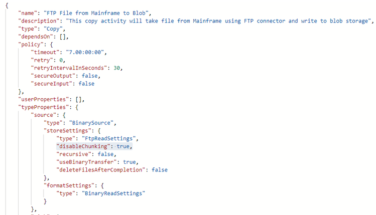 Copy files from Mainframe to Azure Data Platform using ADF FTP ...