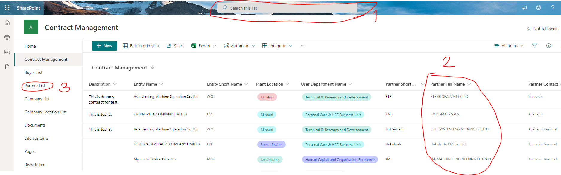 Search box in the SharePoint list | Microsoft Community Hub