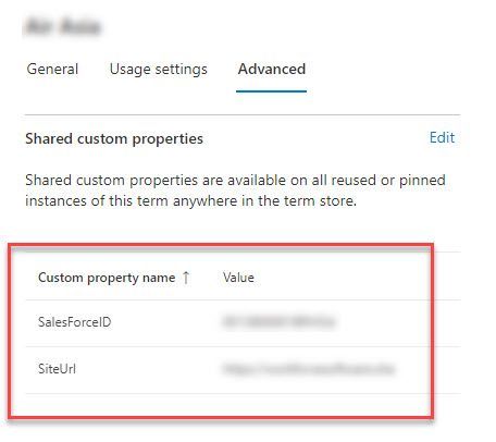 API endpoint to get term store custom property | Microsoft Community Hub