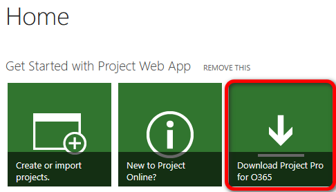Link to download Project Pro for O365 not working at the Project Web ...