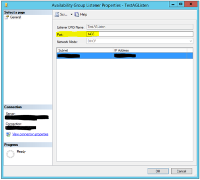 AlwaysOn Availability Groups, Listener, Named Instances, Port Numbers ...